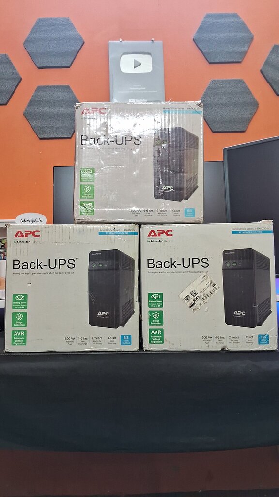 APC 600VA UPS - Open Box Units | Power backup - Retailers & Direct ...