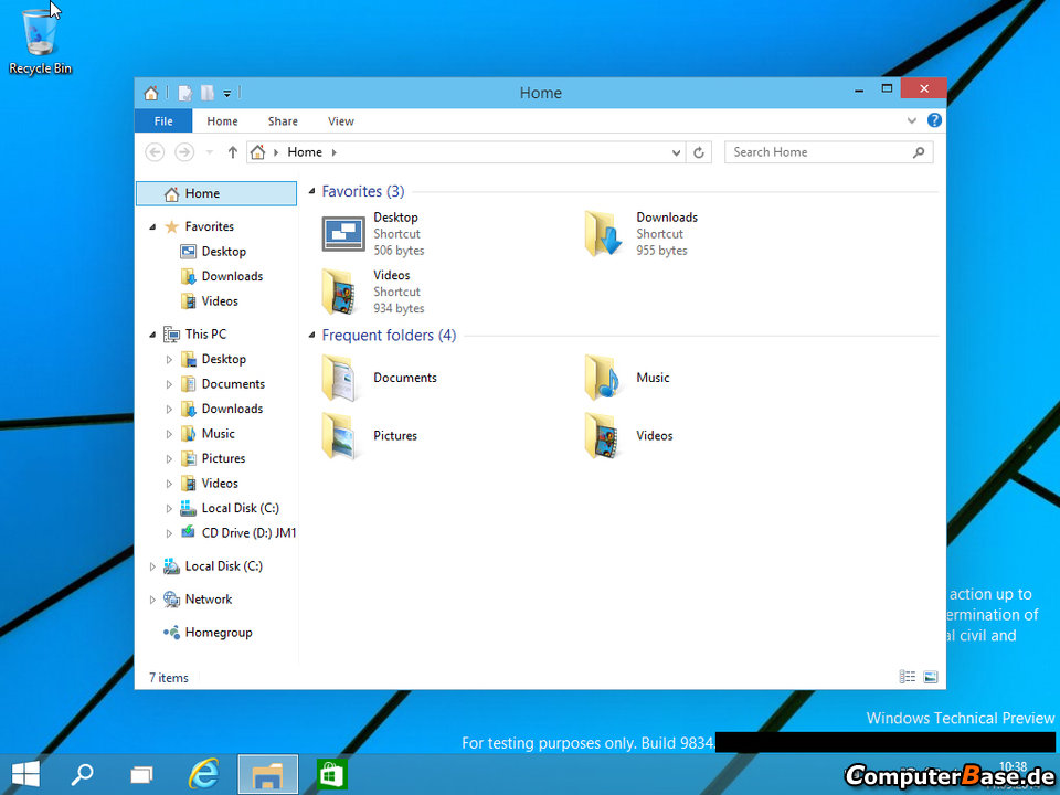 Windows 9 screenshots leak out - Enclave Community News - TechEnclave