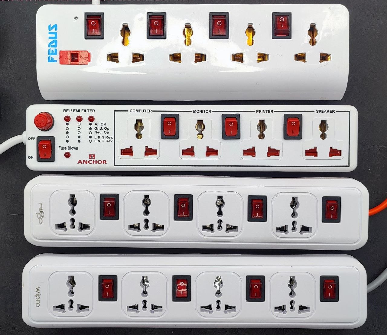 A Quick Comparison of Power Strips/Spike Guards/Extension Boards ...