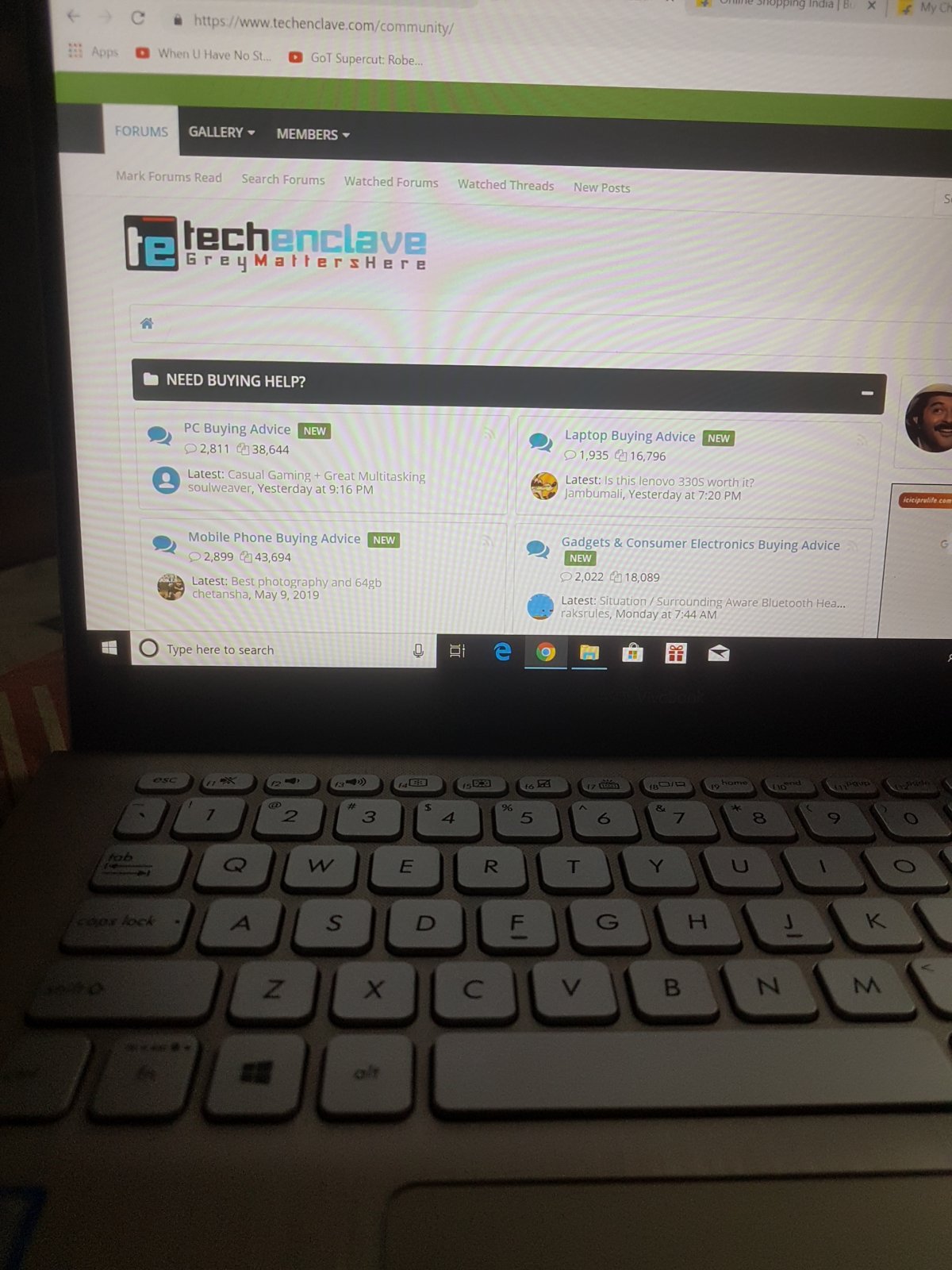 new laptop has screen bleeding issue. return ? - Laptops & AIO Desktops ...