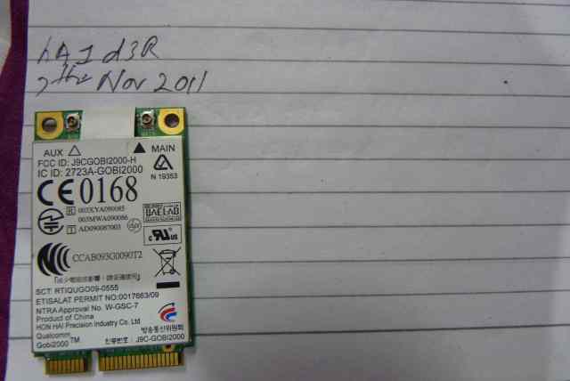 Qualcomm HP UN2420 EVDO/HSDPA Mobile Broadband Module (3G Modem Mini PCI 4 Laptop) - Closed ...