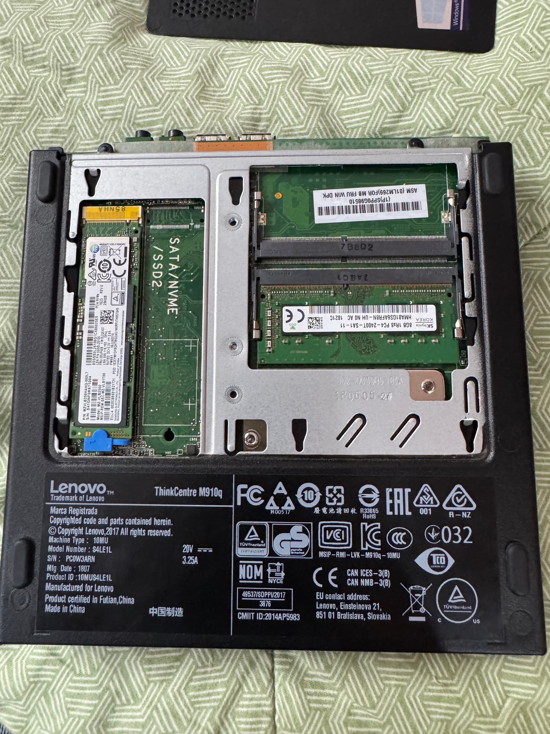 Lenovo Thinkcentre M910q - Unused new PC - Closed Market Listings ...