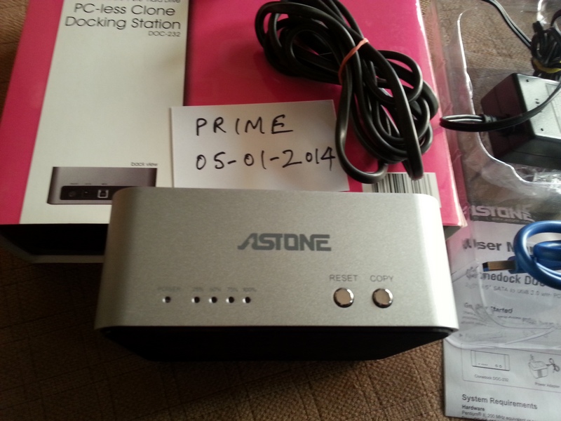 ASTONE PC-less Clone Dual Hard Disk USB 3.0 Docking Station DOC-232 ...